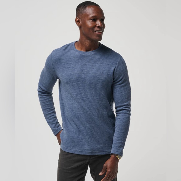 Travis Mathew | Shirts | Nwt Travis Mathew Cloud Waffle Crew | Poshmark